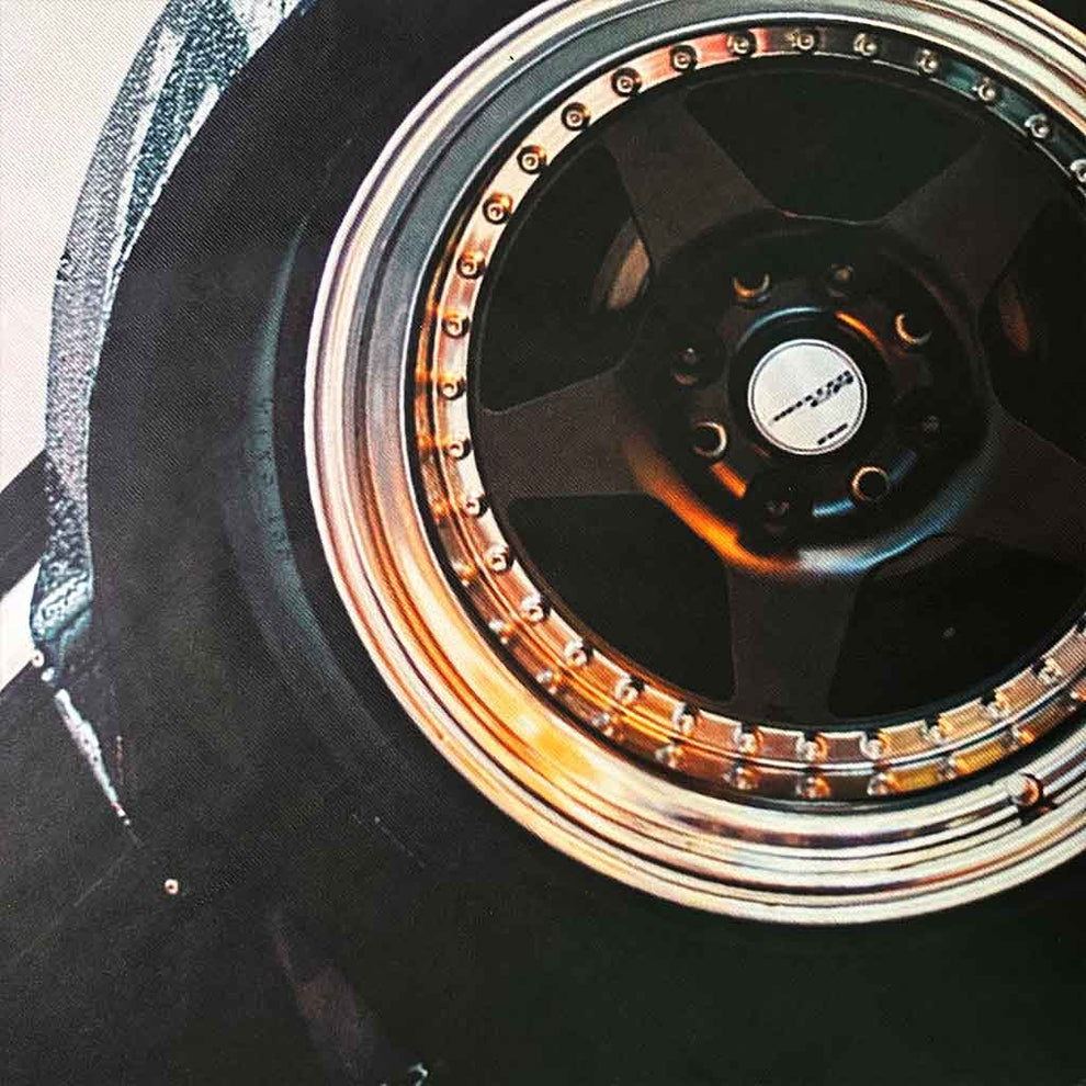 AE86 With JDM Wheels Garage Poster – Perfect Shift