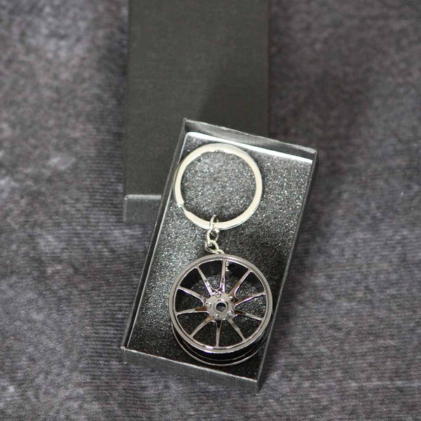 BBS-Style Wheel Keychain – Perfect Shift