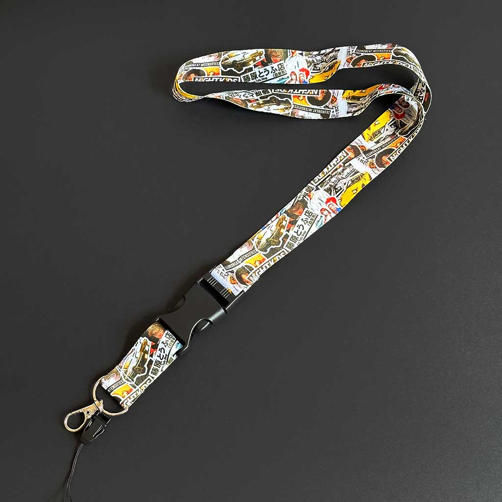 Initial-D Fujiwara Tofu Shop JDM Lanyard – Perfect Shift